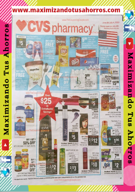 Circular CVS 28 Junio al 04 Julio 2020 - Maximizando Tus Ahorros