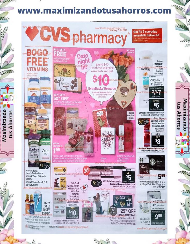 Circular CVS 2/7/21 al 2/13/21 - Maximizando Tus Ahorros